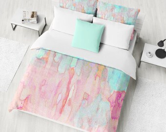 Pastel duvet cover | Etsy