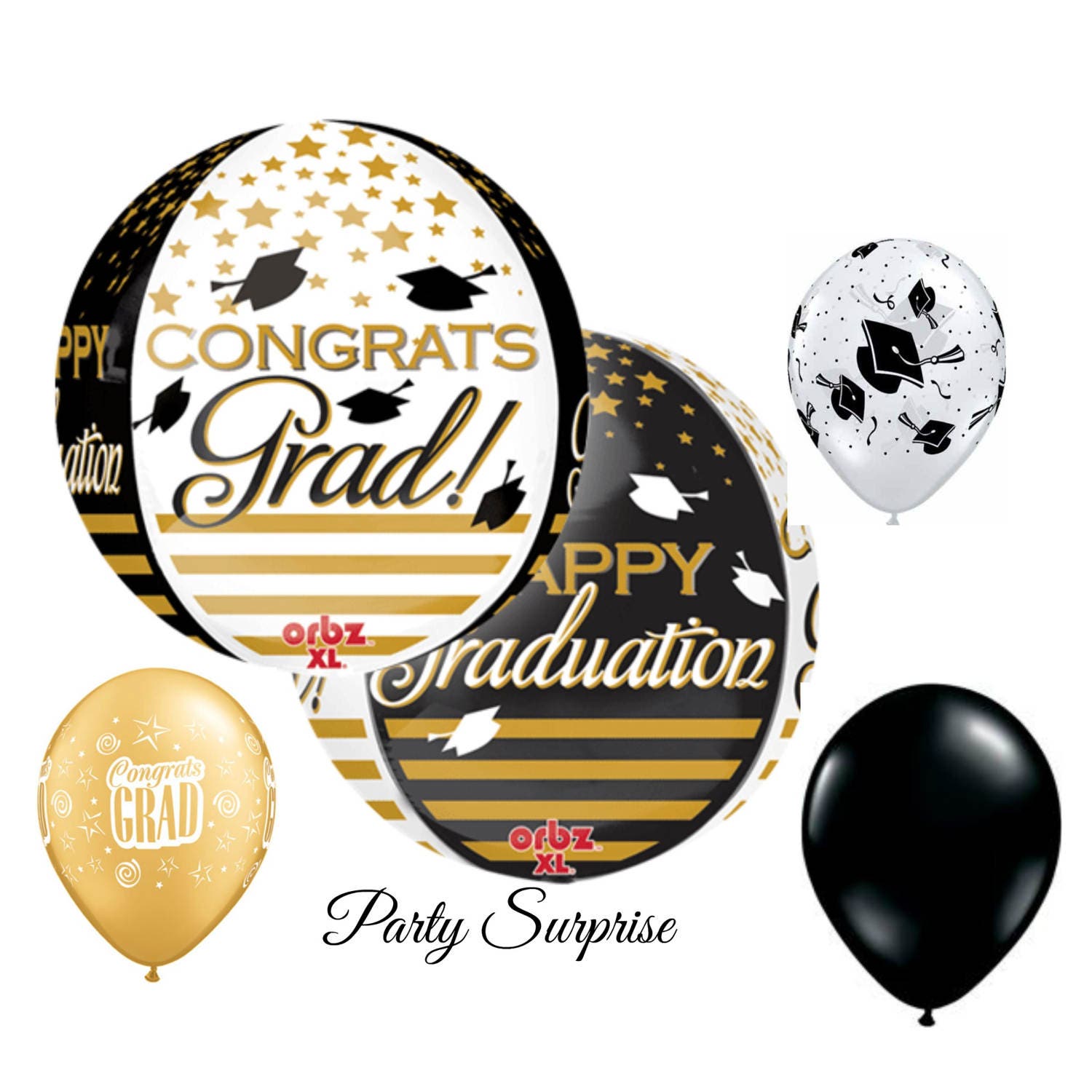 Graduation Balloons Congratulations Graduation Party Balloon