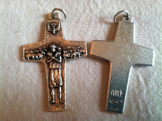 Pope Francis cross the Good Shepherd Holy Spirit