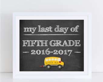 Last day fifth grade | Etsy
