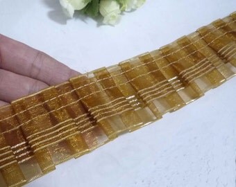 Box pleated trim | Etsy