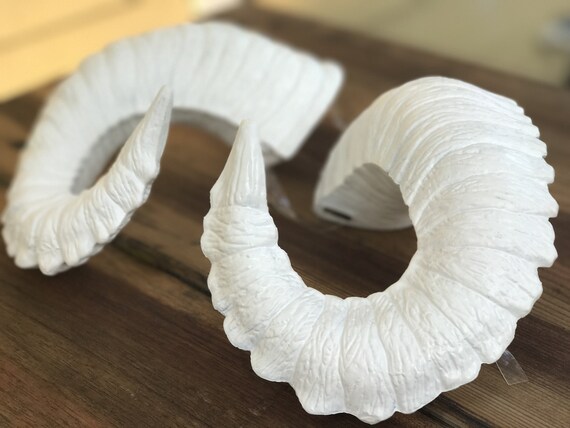 Ram Horns Snow wearable rugged Pan/Satyr Horns