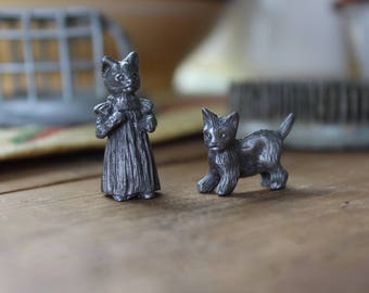 Miniature pewter | Etsy