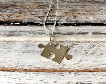 Puzzle piece jewelry | Etsy