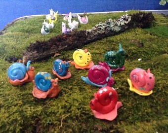 Miniature snail | Etsy