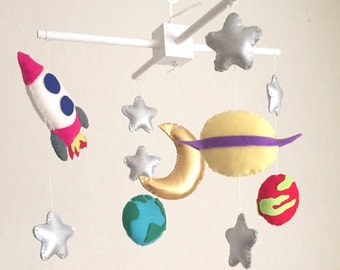 Planets mobile | Etsy