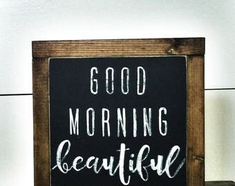 Good morning signs | Etsy