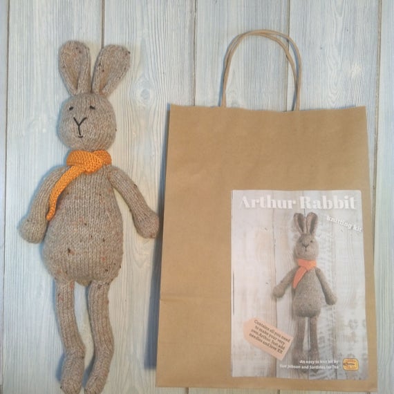 Arthur Rabbit Knitting Kit Make Your Very Own bunny rabbit