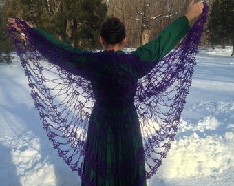 Spider web scarf | Etsy