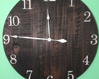 Farmhouse clock | Etsy