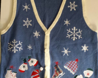 Christmas vest | Etsy