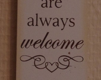 Funny welcome sign | Etsy