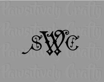 Mens monogram | Etsy