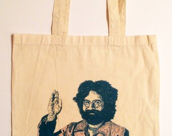 Jerry Garcia Stencil Art Print