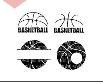 Basketball monogram | Etsy