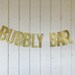 Bubbly Bar Banner Bubbly Bar Glitter Banner Bachelorette