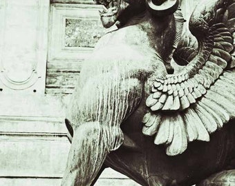 Griffin statue | Etsy