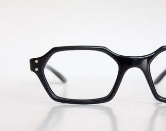 Angular eyeglasses | Etsy