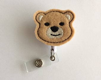 Teddy bear badge | Etsy