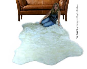 Premium Faux Fur Rugs Throws Bedspreads Home Fashion by FurAccents