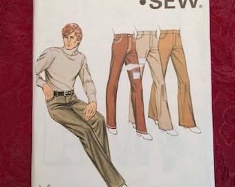 Mens jeans pattern | Etsy
