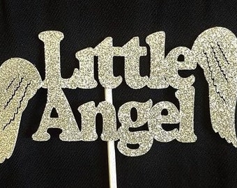 Angel cake topper | Etsy