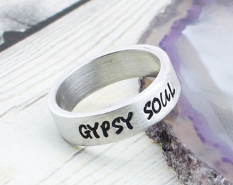 Gypsy ring | Etsy