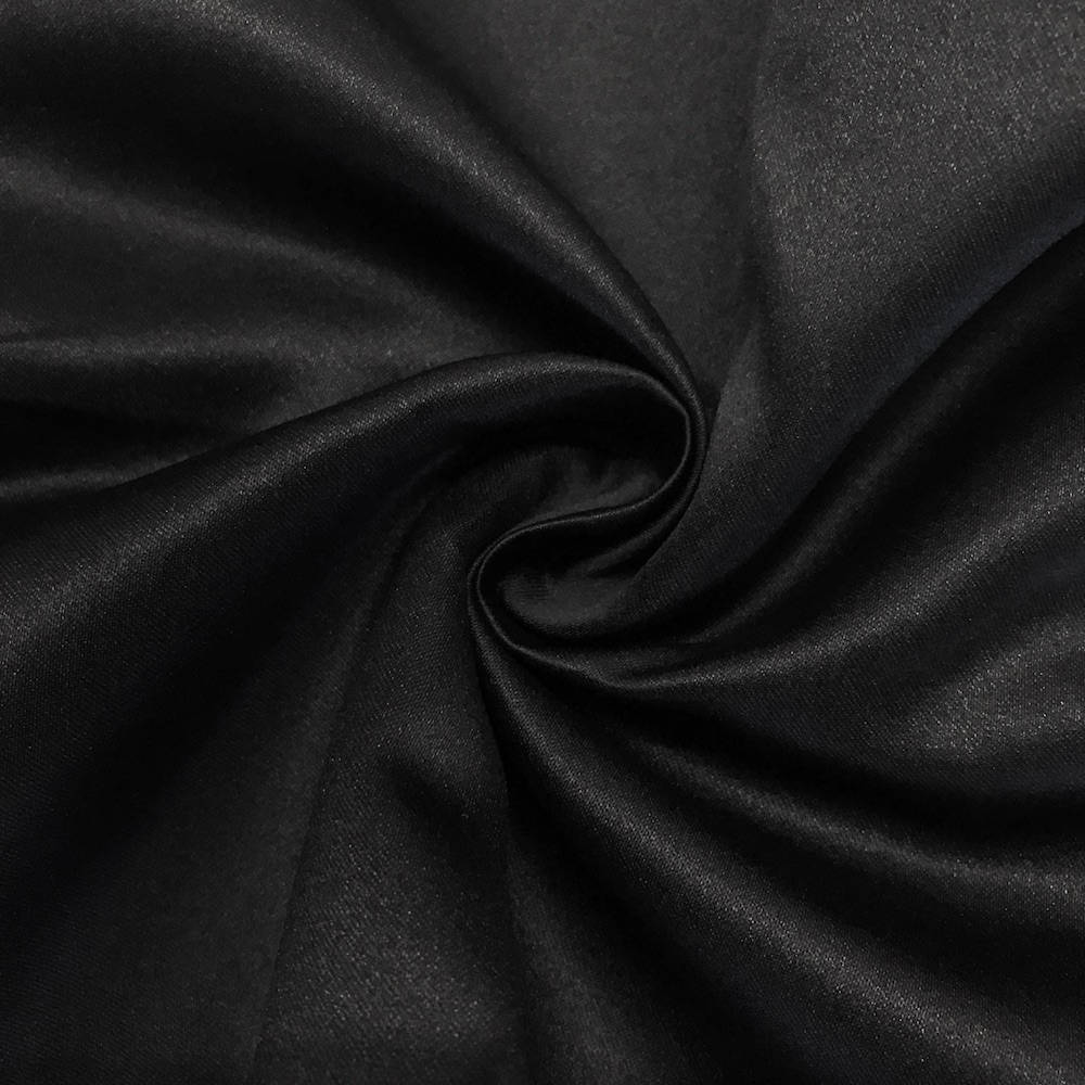Black Matte Satin Peau De Soie Duchess Fabric Bridesmaid Black Matte Satin Peau De Soie Duchess Fabric Bridesmaid