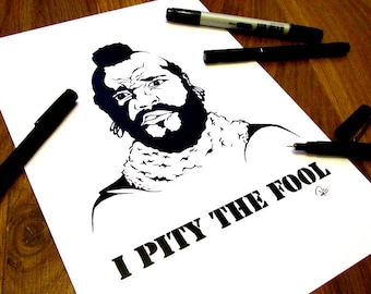 I pity the fool | Etsy