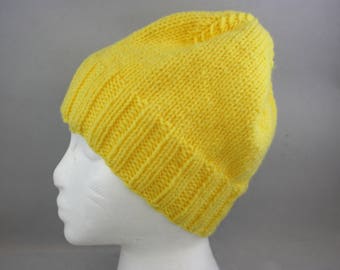 Hand knit hat | Etsy