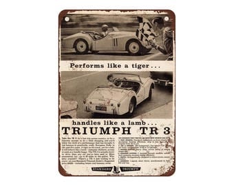 Triumph tr3 | Etsy