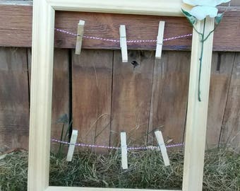 Baby Shower Banner Onesies on a Clothesline