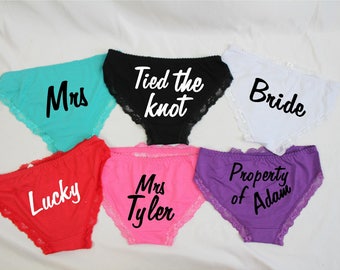 Bride underwear | Etsy