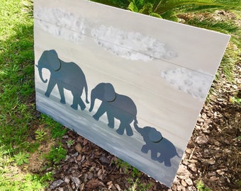 Wooden elephant | Etsy