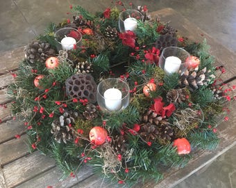 Advent wreath | Etsy