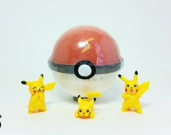 Pikachu bath bomb | Etsy