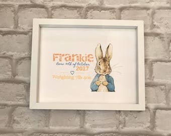 Peter rabbit frame | Etsy