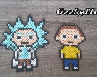 Rick morty perler | Etsy