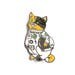 Cat lapel pin astronaut pin space lover cat in a space