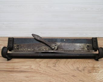 Vintage paper cutter | Etsy