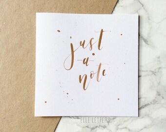 Just a note cards | Etsy