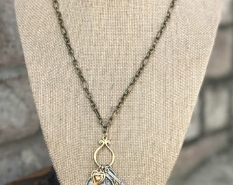 Be brave necklace | Etsy