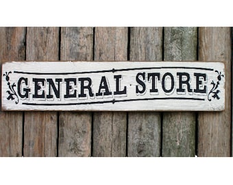 General store signs | Etsy