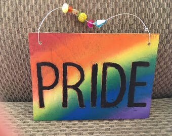 Pride sign | Etsy