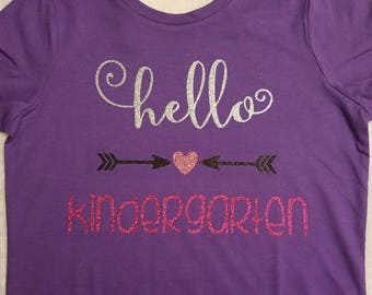 Kindergarten t shirt | Etsy