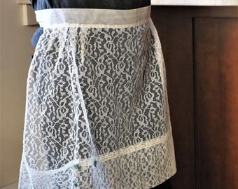 Lace apron | Etsy