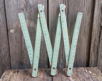 Vintage wooden ruler | Etsy