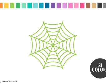 Spider clipart | Etsy