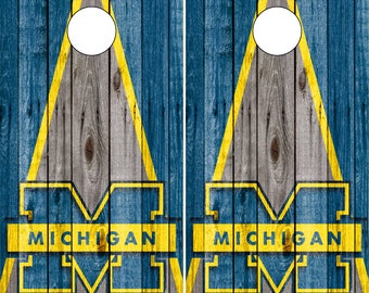 Michigan cornhole | Etsy