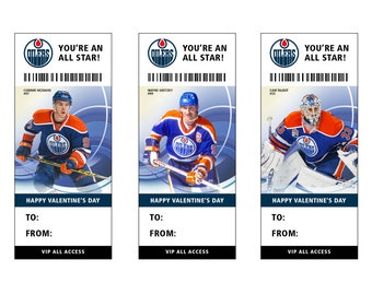 Hockey ticket | Etsy